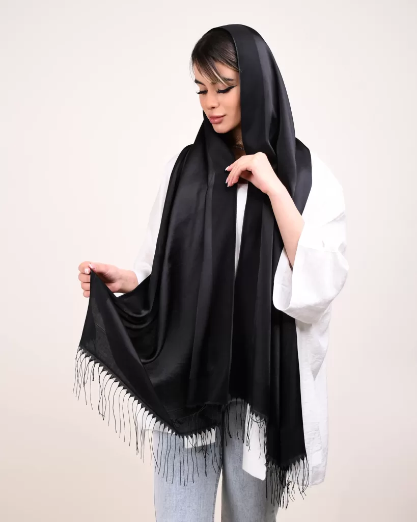 شال مشکی S0063 | فروشگاه پوشاک اینفینیتی