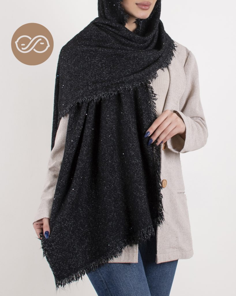 شال موهر پولک پولکی OppsiS00391 | فروشگاه پوشاک اینفینیتی